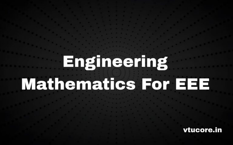 vtucore » 3rd Semester 2022 Scheme EEE