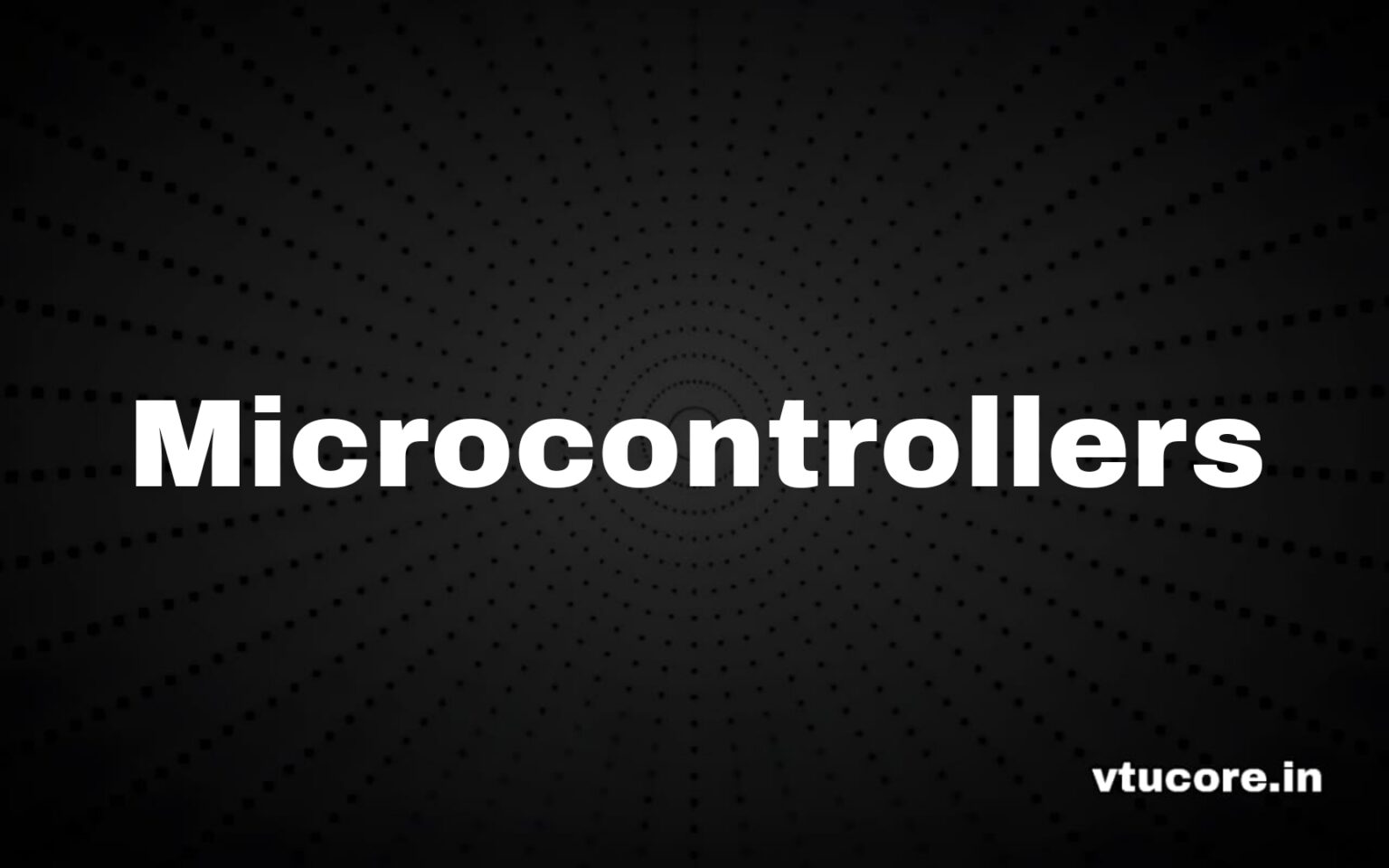 vtucore » Microcontrollers BEE403
